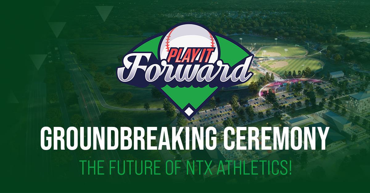Groundbreaking Ceremony - Play it Forward